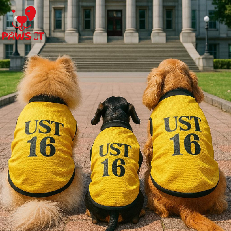 Paws It Dog Cat Clothes | Pet Sando Shirt UST Dog Jersey Tank Top Comfy ...