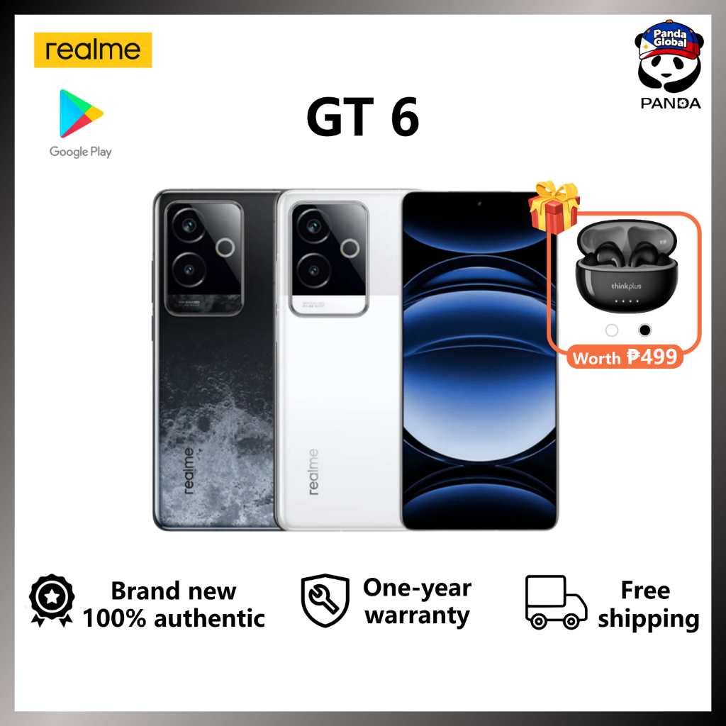 [Free Bluetooth headset] Real-me GT6 5G/Snapdragon 8 Gen 3/5800mAh/Dual ...