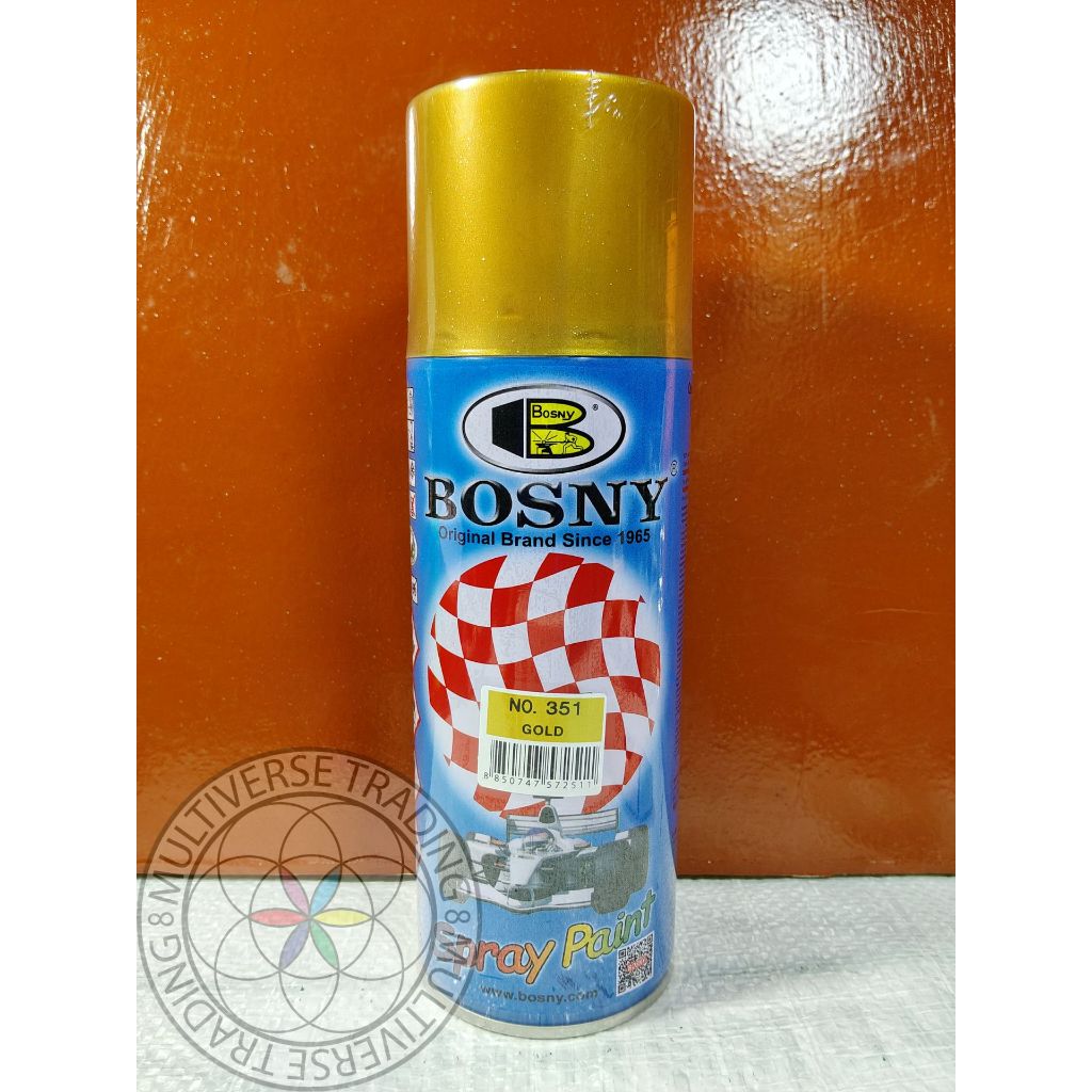 Original Bosny Spray Paint Gold Series | Shopee Philippines