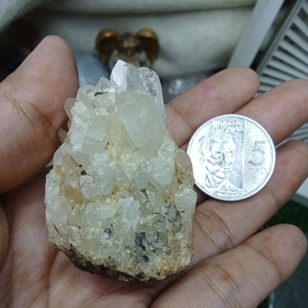 PHILIPPINE ZAMBOANGA QUARTZ CLUSTER NATURAL STONE | Shopee Philippines