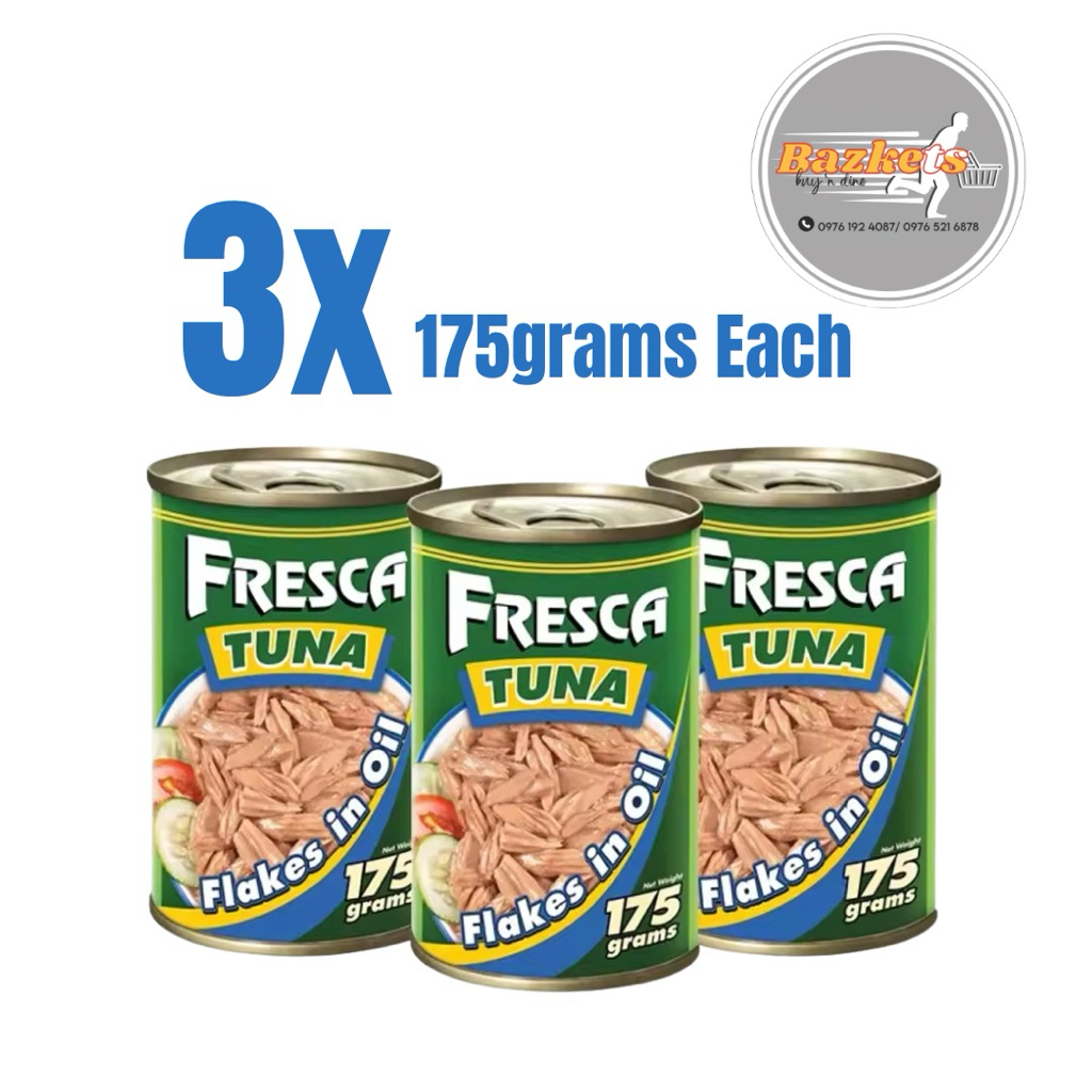 FRESCA TUNA FLAKES IN OIL / 175g / 3X by Bazkets | Shopee Philippines