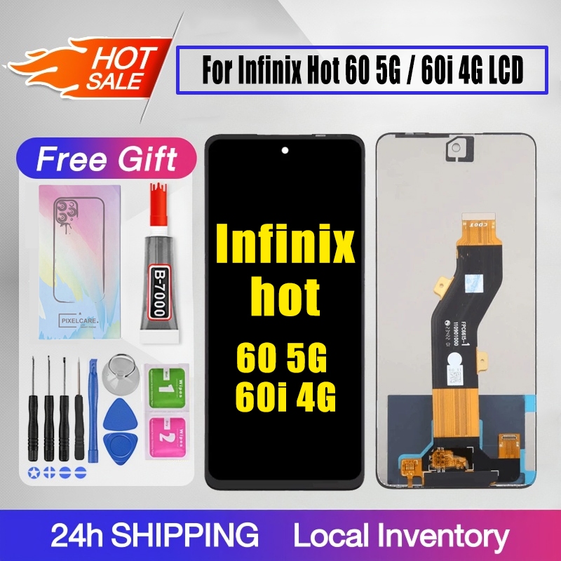 Original LCD For Infinix Hot 60 / Hot 60i LCD | Shopee Philippines