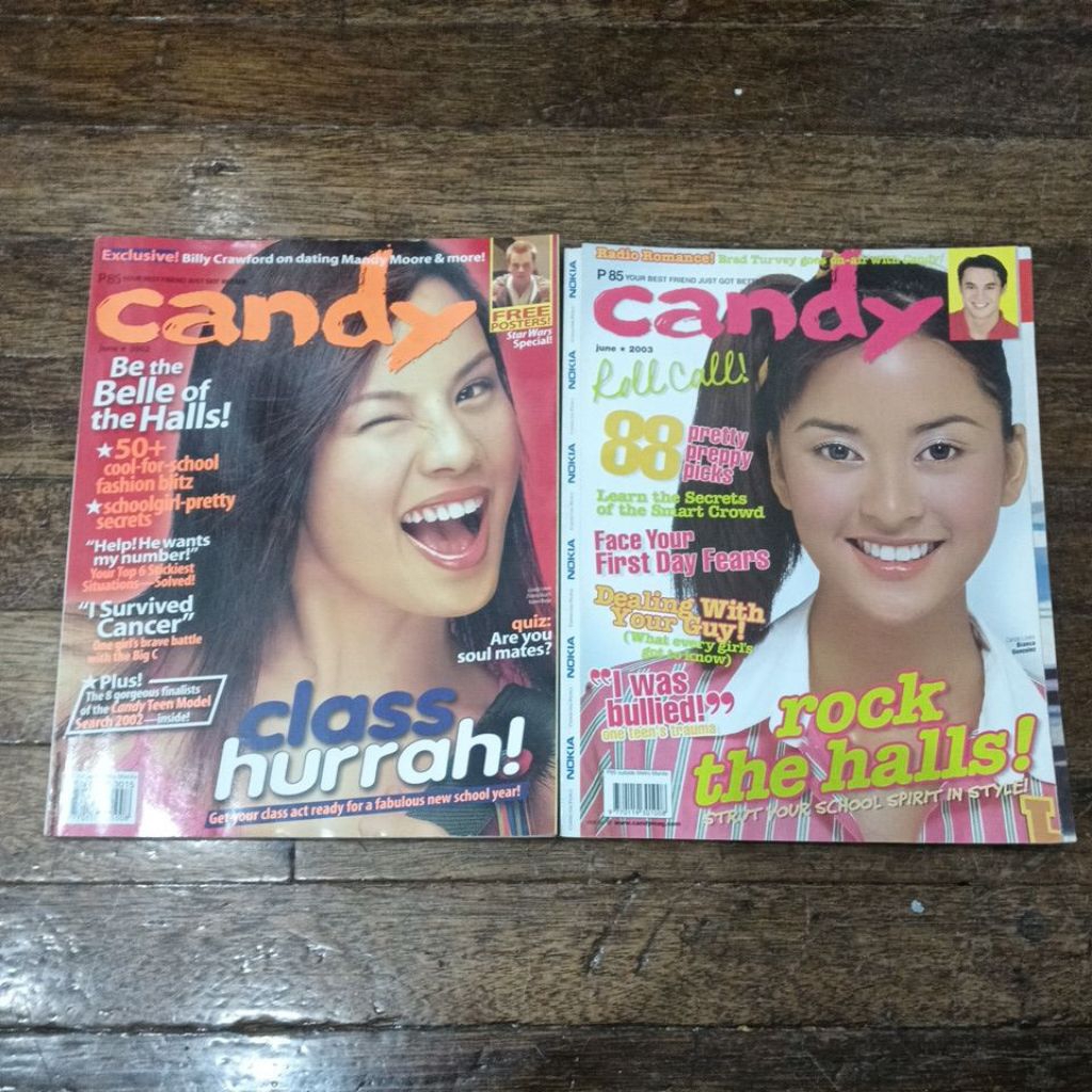 Candy Magazines Karen Borja Bianca Gonzalez | Shopee Philippines