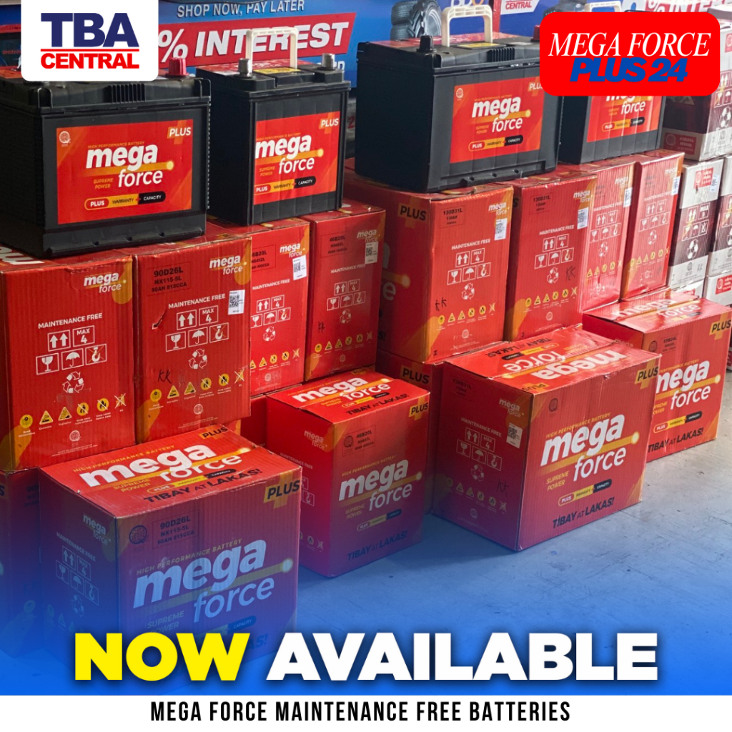 MEGA FORCE SUPREME POWER MAINTENANCE FREE BATTERY 24 MONTHS WARRANTY ...