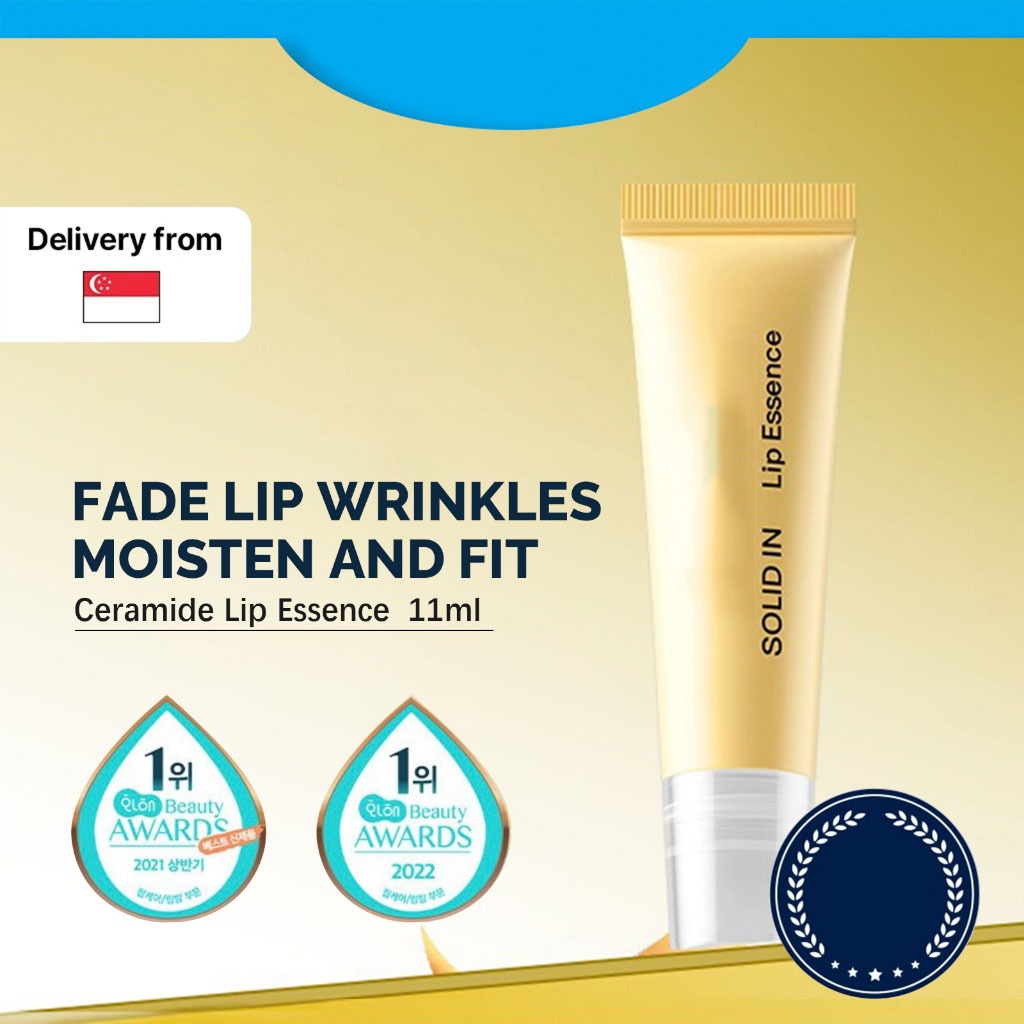 Solid In Ceramide Lip Essence Moisturizing With Freshiny Lip Serum Lip ...