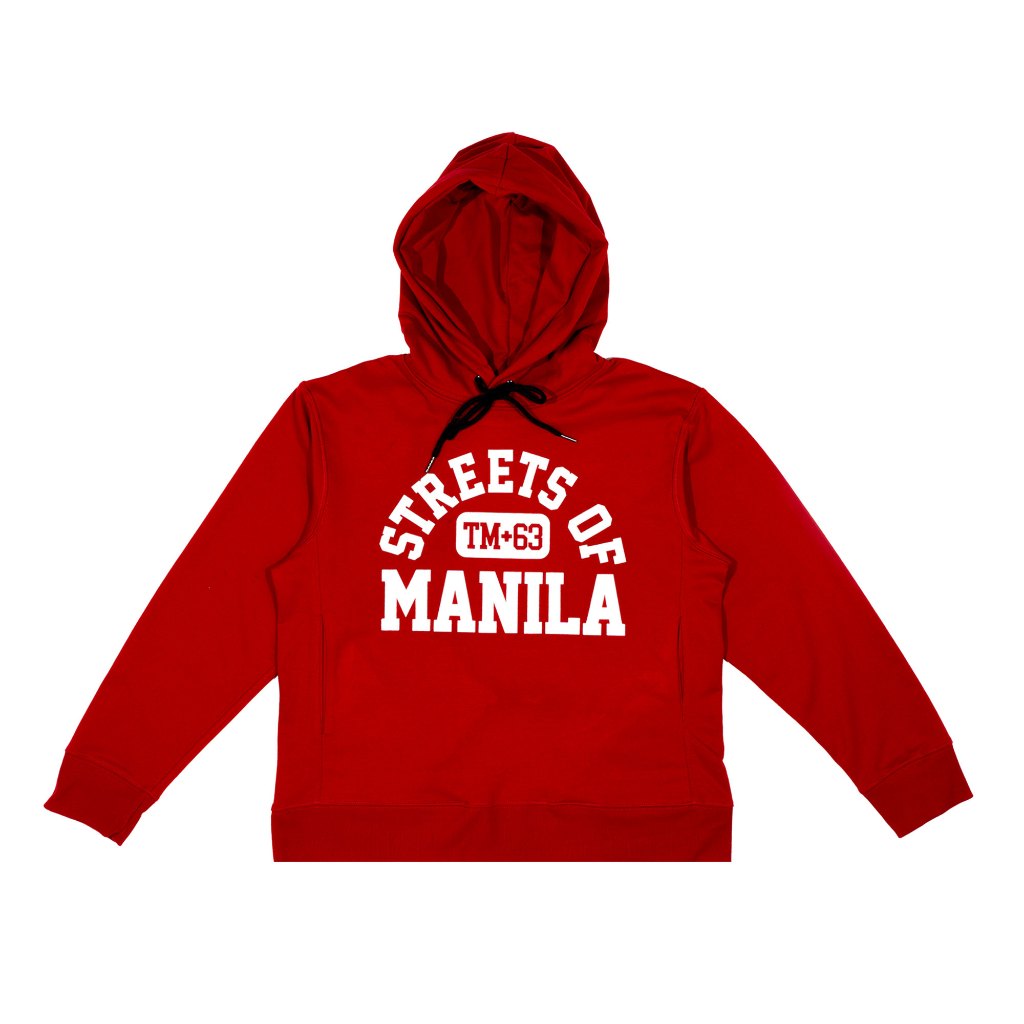 TEAM MANILA MNL PRIDE PULL OVER JACKET RED | Shopee Philippines