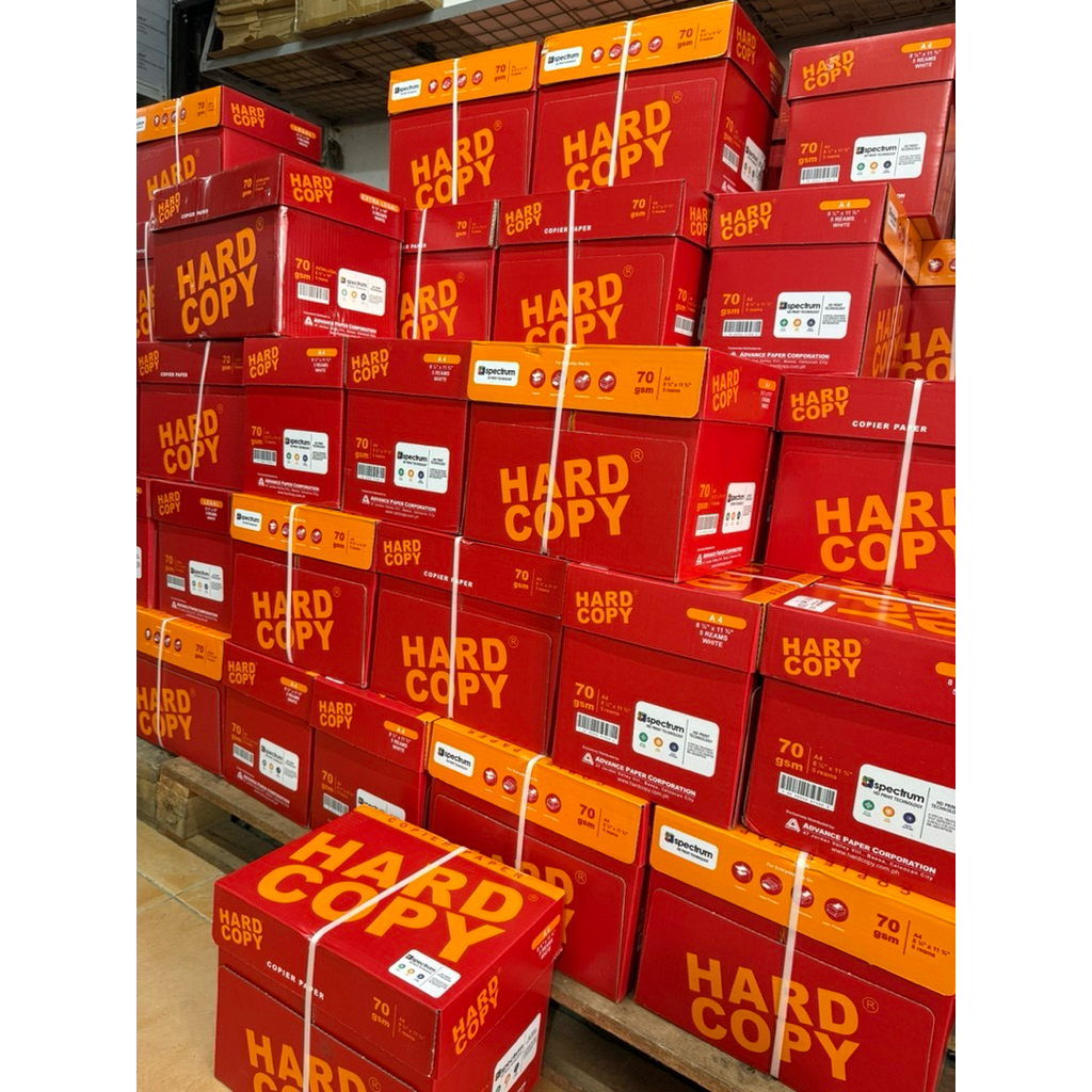 1 BOX Hard Copy Bond Paper 70gsm sub-20 (5 REAMS ) | Shopee Philippines
