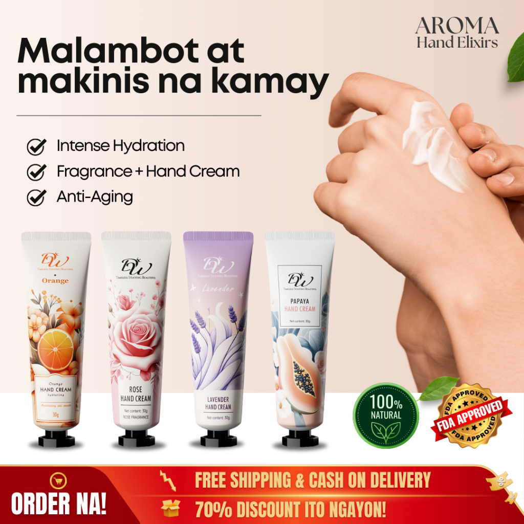 Aroma Hand Elixirs | Aroma Hand Moisturizing Cream Whitening Lasting ...