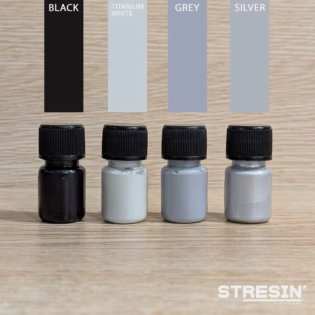 10 Epoxy Paste (solid colors for coloring epoxy resin and hardener ...