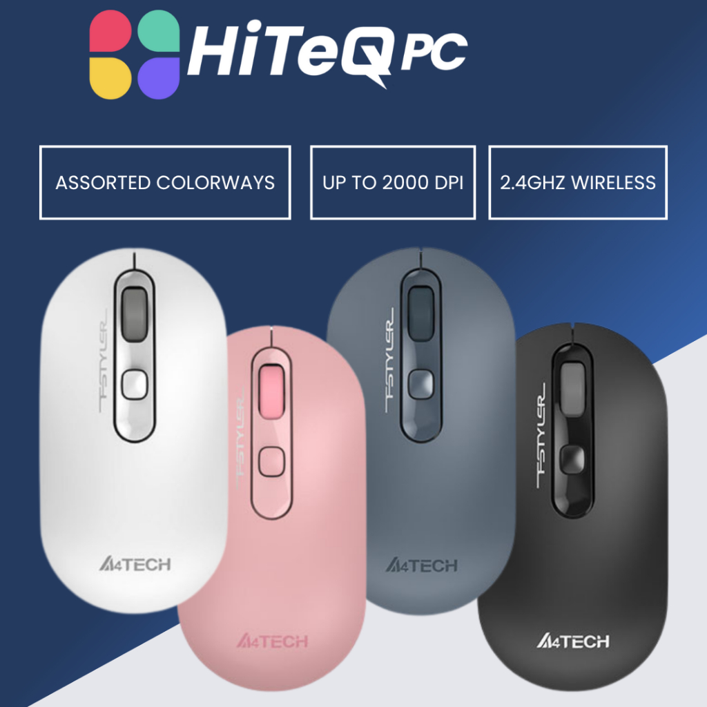 HiteqPC | A4tech FG20 FStyler Collection 2.4g Wireless Mouse | Shopee ...