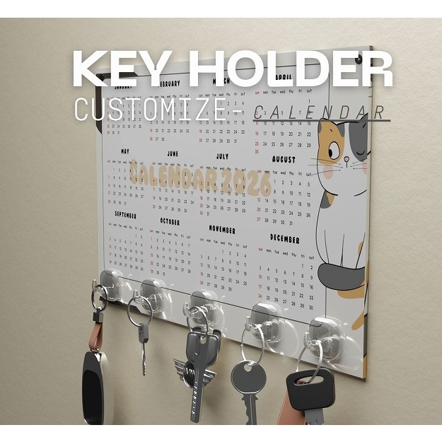 Custom A4 Sintra Board Key Holder | Stylish & Organized | Shopee ...