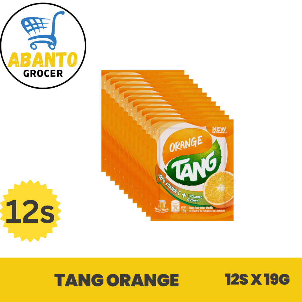 Tang Orange 12s x 19G | Shopee Philippines
