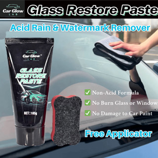 CGL Glass Restore Paste, Stain Remover, Glass Oil Film Remover ...