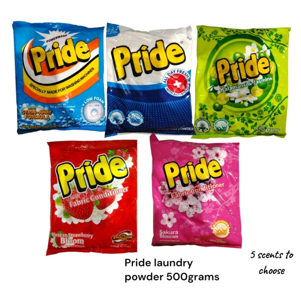 PRIDE 500g LAUNDRY POWDER | Shopee Philippines