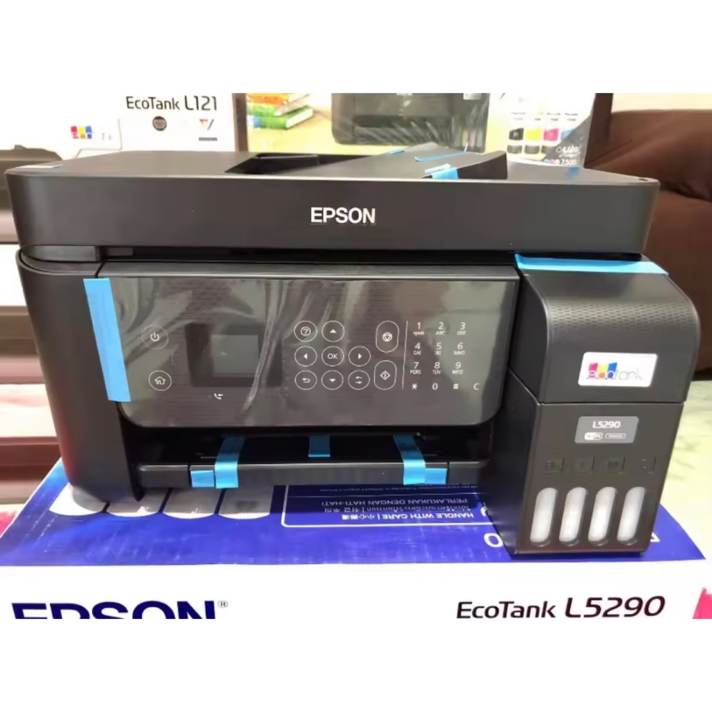 EPSON Printer Eco Tank ET-5290 Multifunction Wireless 3 In 1 | Shopee ...