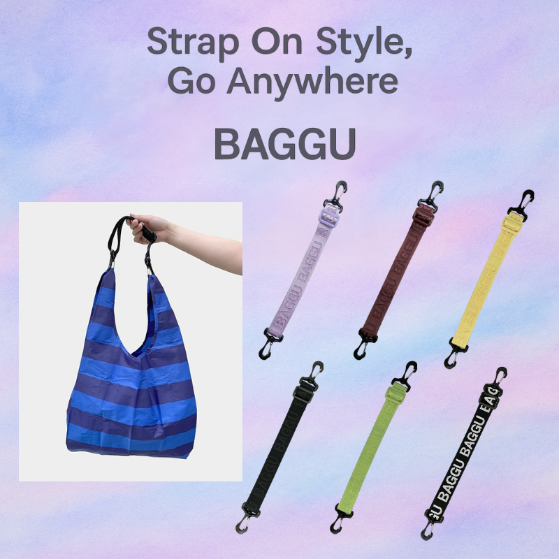 BAGGU Attachable Strap Adjustable Bag Strap Unisex Adult Shoulder ...