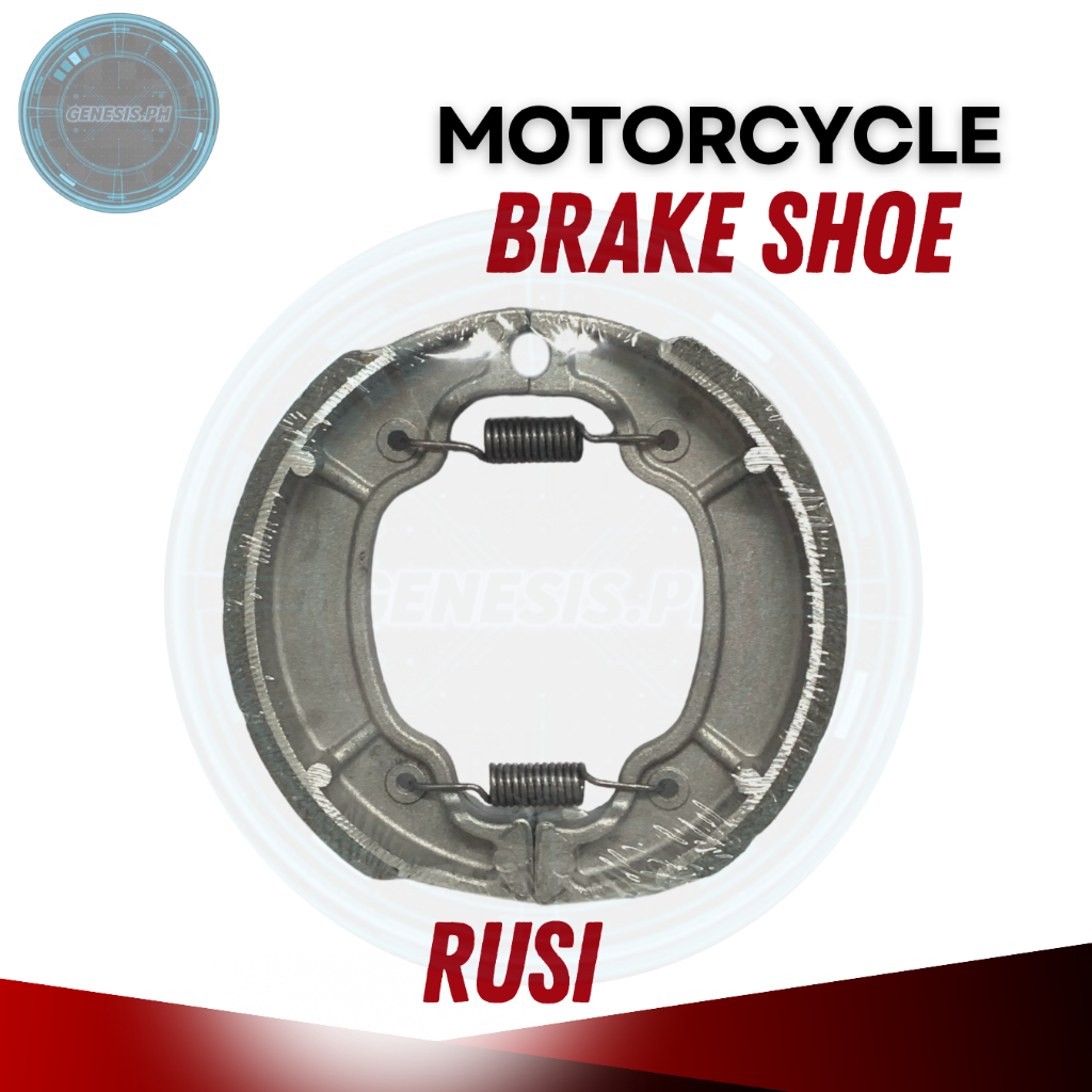 Genesis Motorcycle Brake Shoe Assembly for Rusi | Shopee Philippines