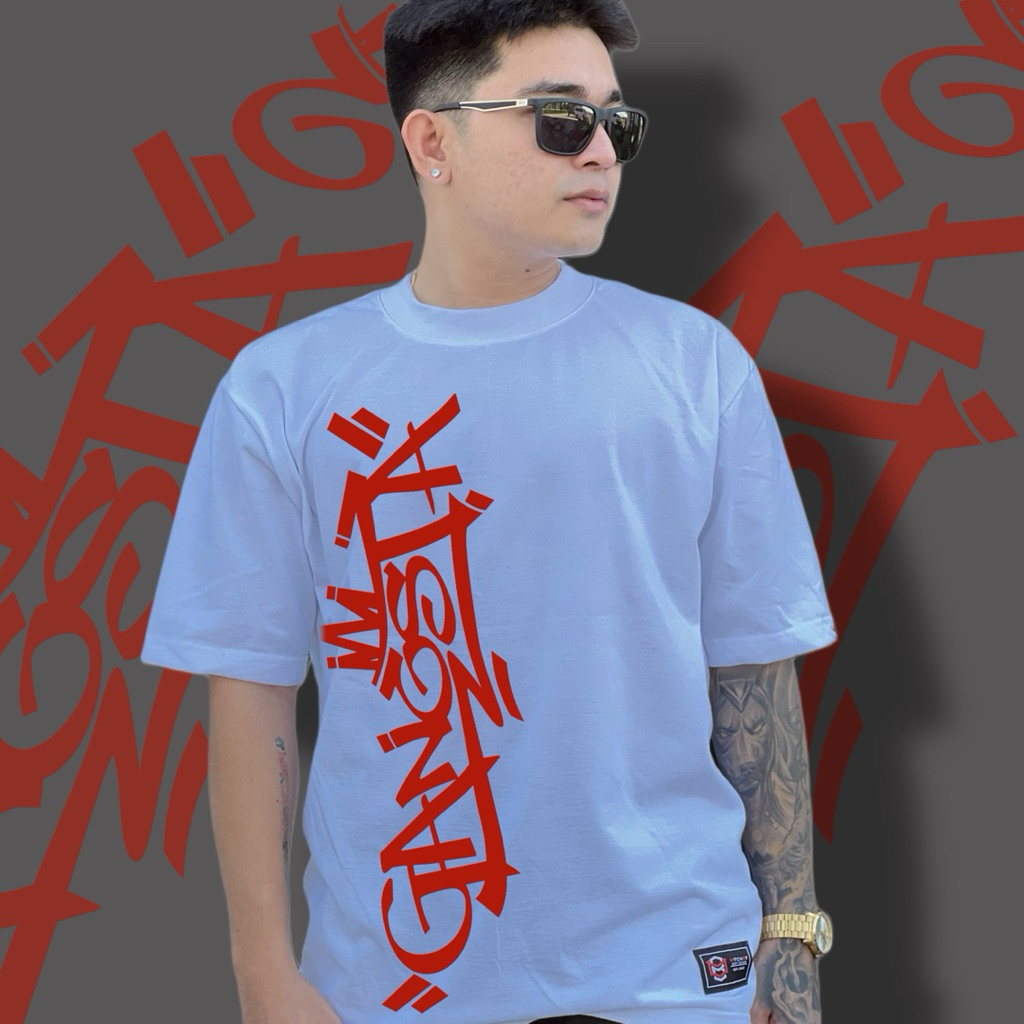 GANGSTA - Mitchieboy Artwear - Oversized tshirt For men and women ...