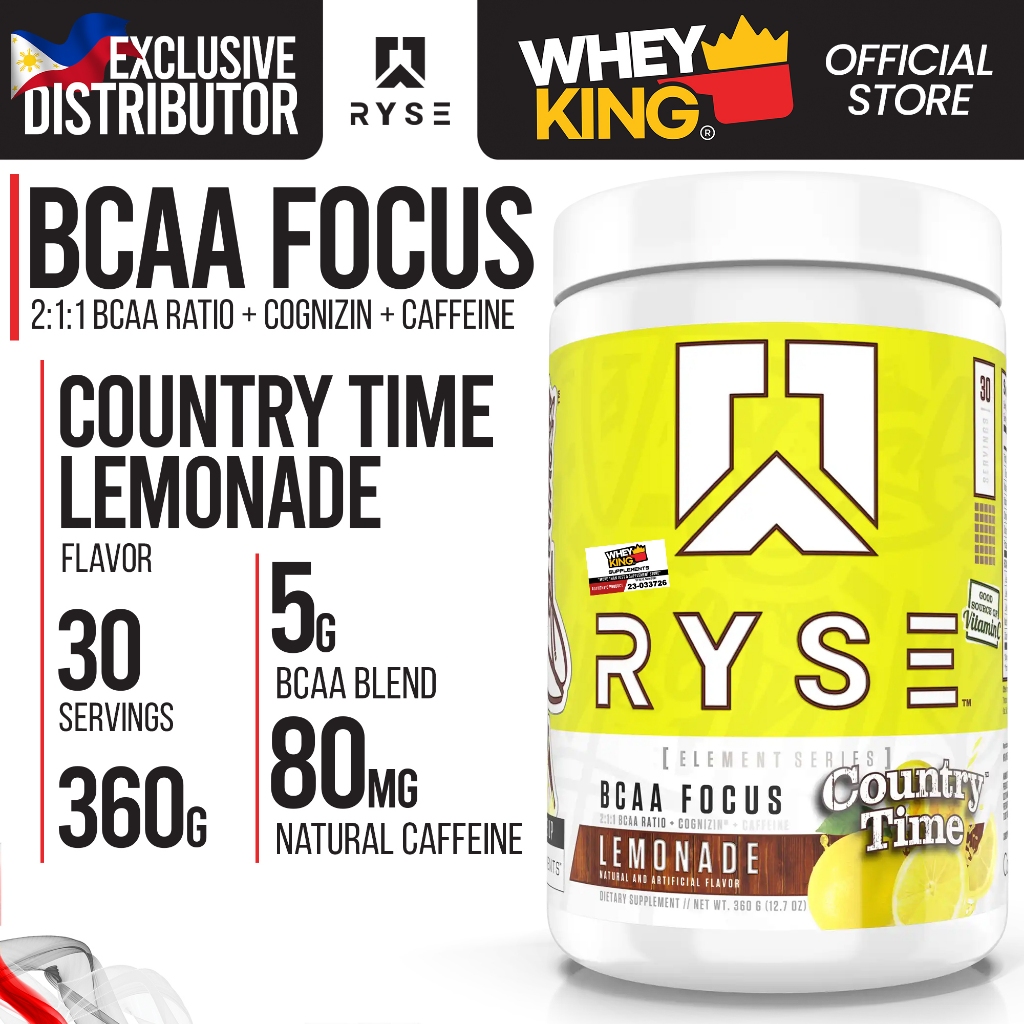 RYSE l BCAA FOCUS ( Hydration, Endurance, Recovery ) | Shopee Philippines