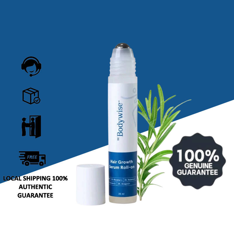 Be Bodywise Hair Growth Roll-On Essence Serum | For Women&Men Reduces ...