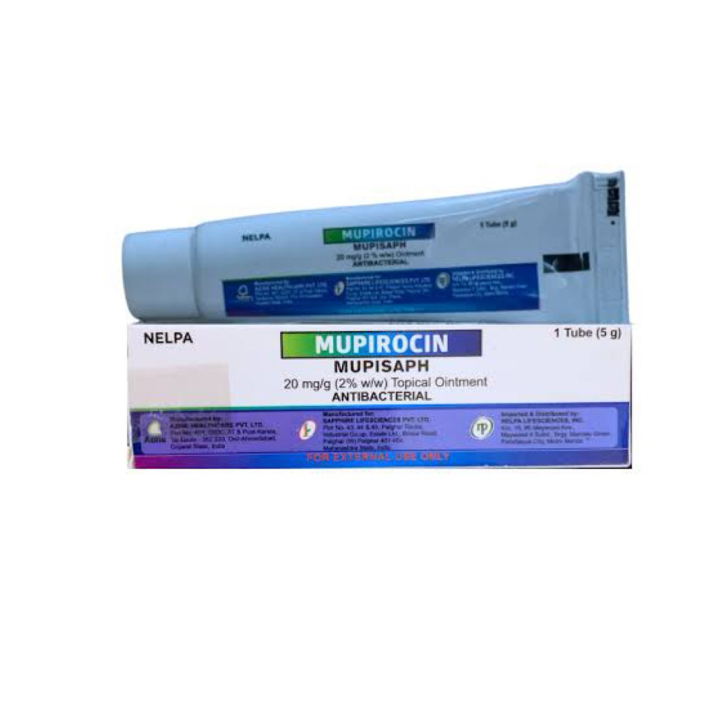 MUPISAPH & KAPTROBAN (MUPIROCIN OINTMENT) 20MG 5GRAMS 11/2027 EXPIRY ...