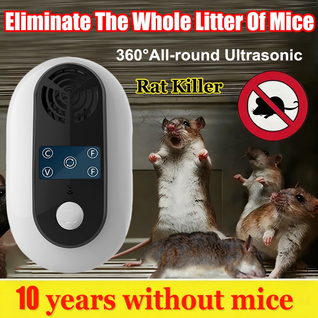 Rat Repellent for Home Ultrasonic Pest Repeller Rat Repellent ...