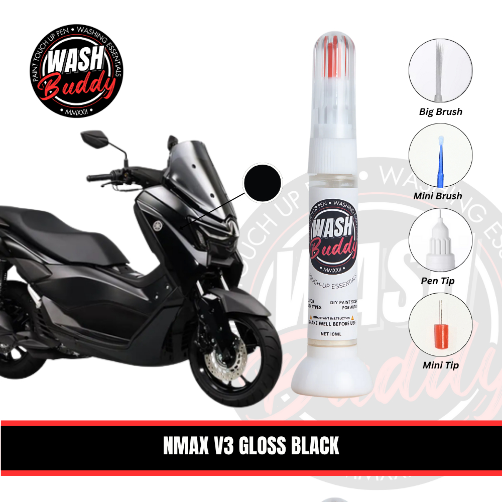 Touch Up Paint Nmax V3 Gloss Black Color Permanent Paint Touch Up Pen ...