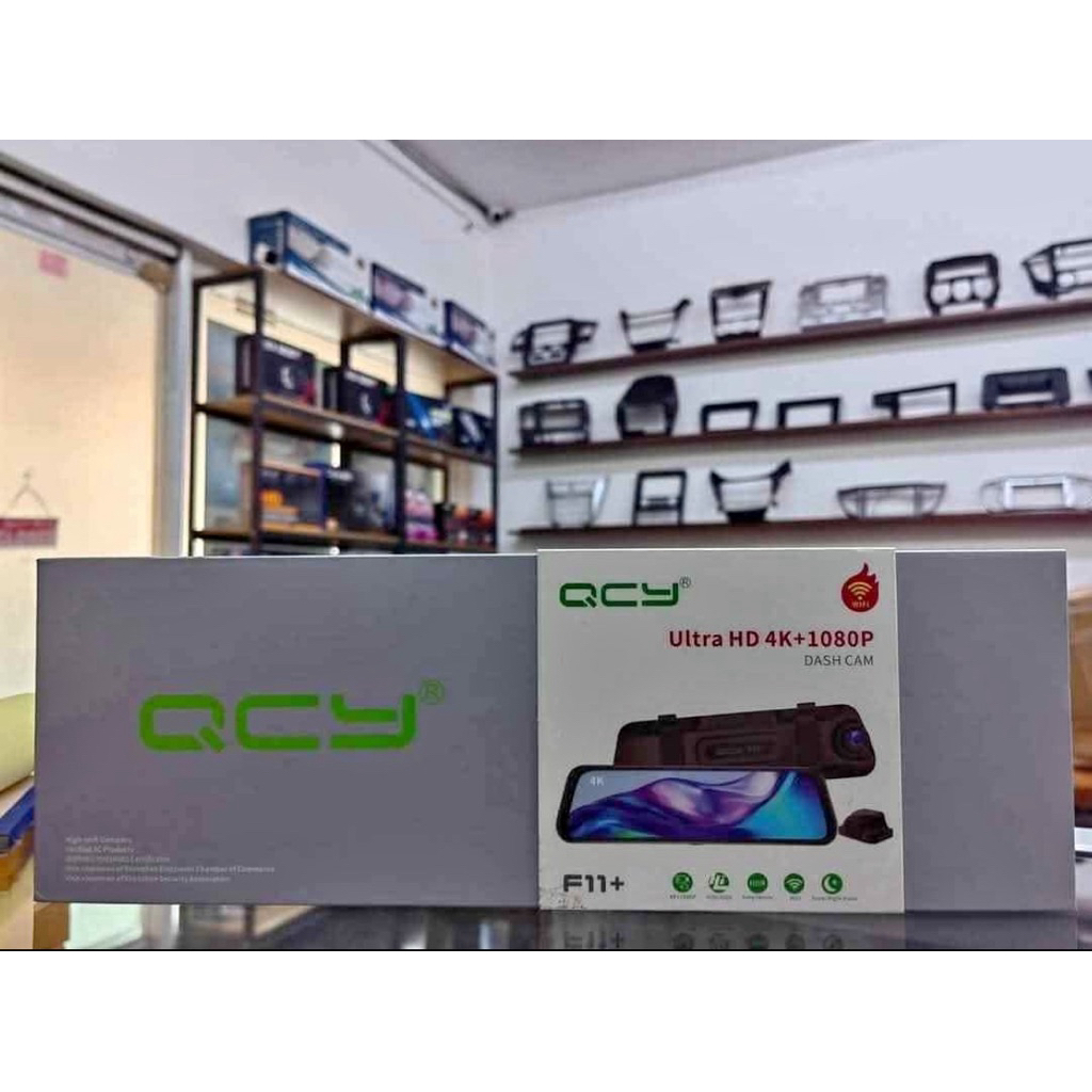 QCY F11+ 4k+1080 ULTRA HD DUAL CAMERA | Shopee Philippines