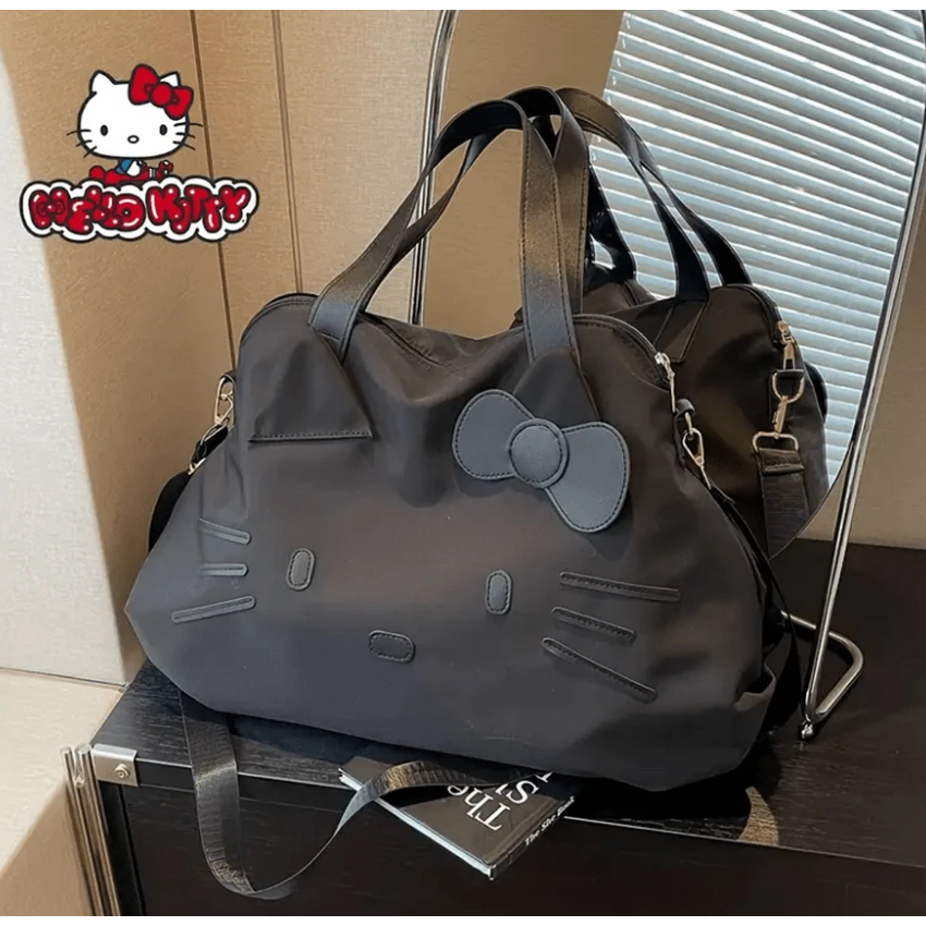 Sanrio Hello-Kitty Anime Design Cartoon Character Plush Tote Bag ...