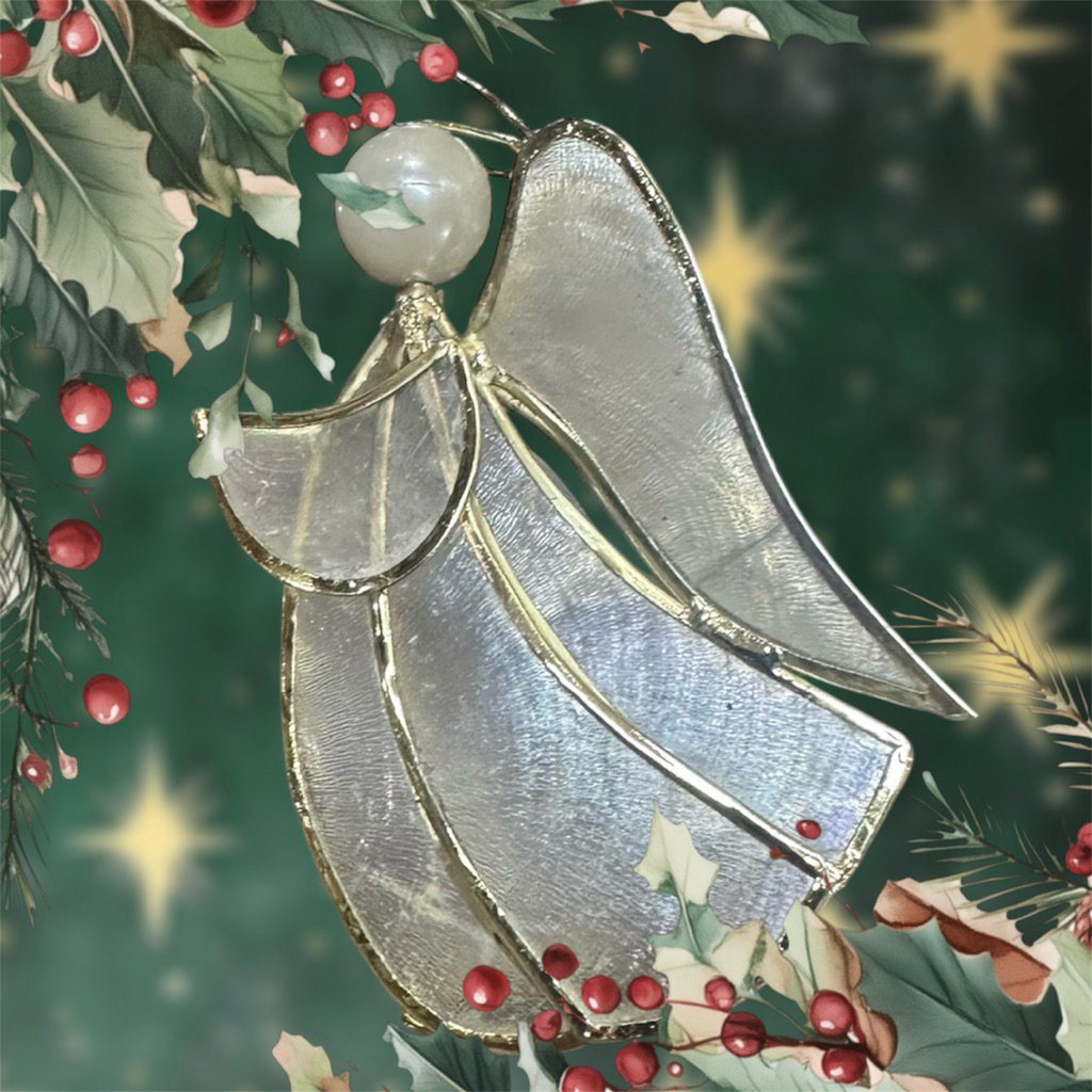 Capiz Christmas Praying Angel Ornament | Shopee Philippines