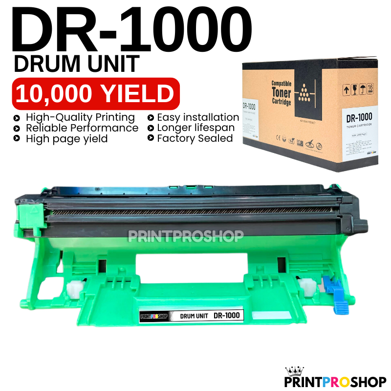 Drum Unit Drum Kit dr1000 Dr 1000 for Compatible for HL-1110 DCP-1510 ...