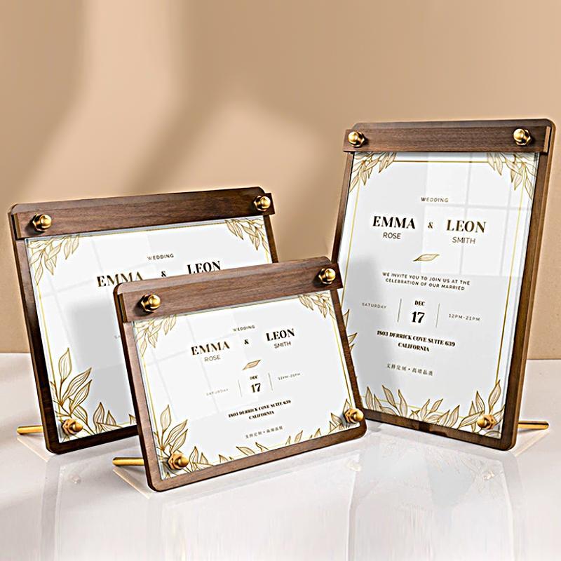 A6/A5/A4 Size Price display board, high-end price list, price list ...