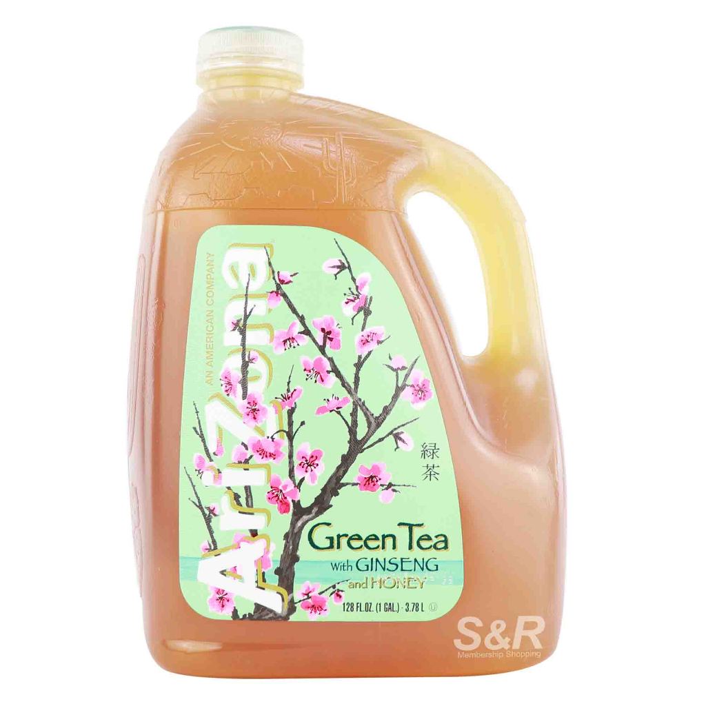 AriZona Green Tea with Ginseng and Honey 3.78L | Shopee Philippines