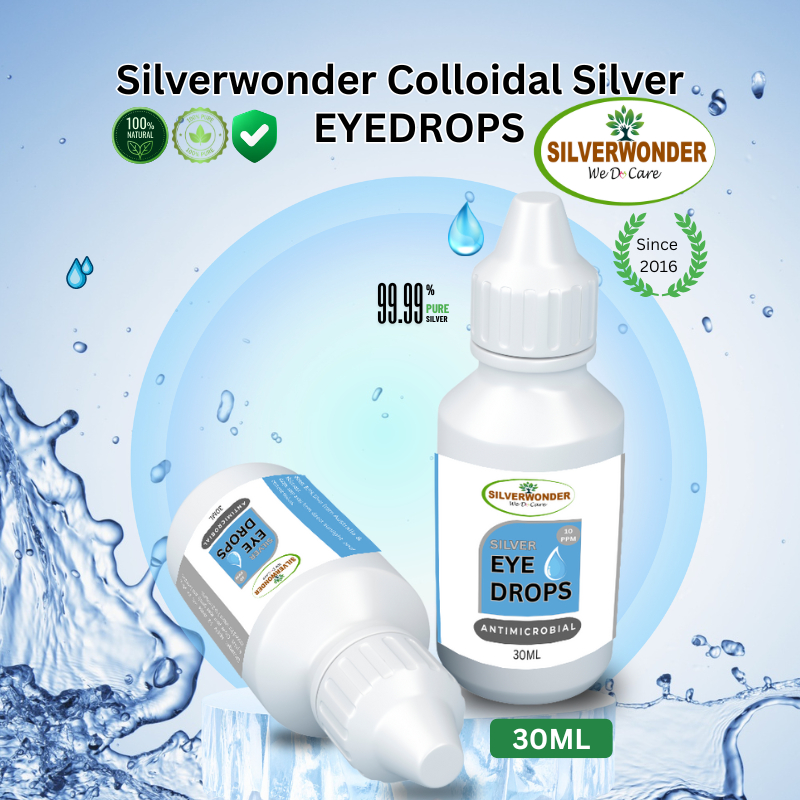 SILVERWONDER Colloidal Silver Eye Ear Drops 10PPM 30ML | Shopee Philippines
