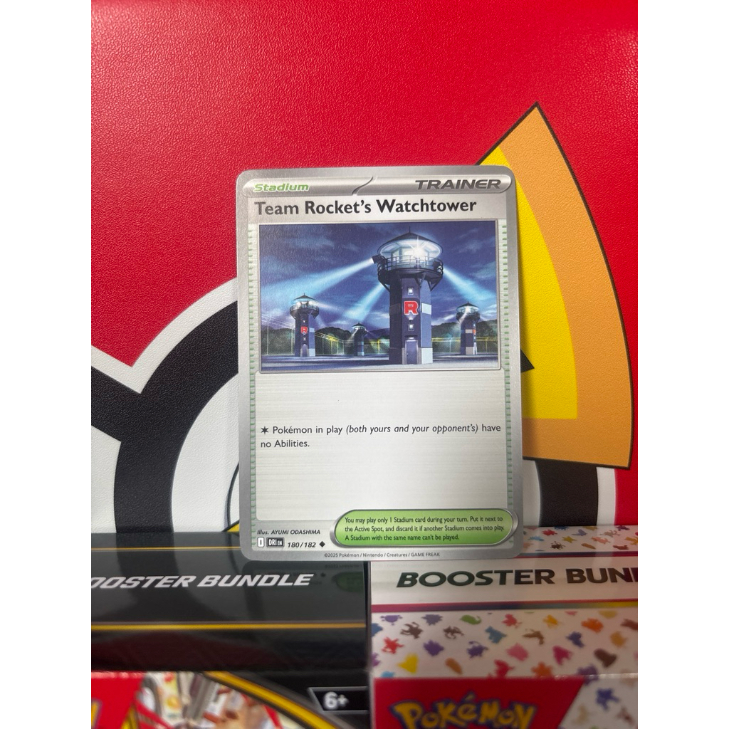 Pokemon Destined Rivals - Team Rockets Watch tower | Shopee Philippines