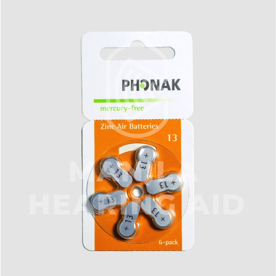 Phonak Battery Size 13 (sold per pack) | Shopee Philippines