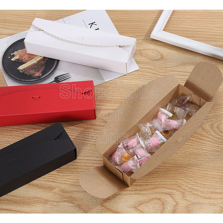 Delish Treats Long Slim Box (23x7x4cm) s4kph chocolate truffles cookie ...