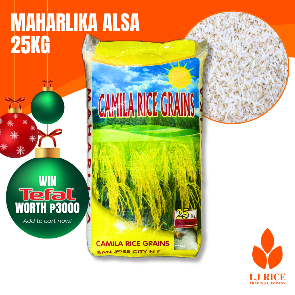 Camila Rice Grains Maharlika, Super Alsa Whole Grain Rice Bigas 25kg ...