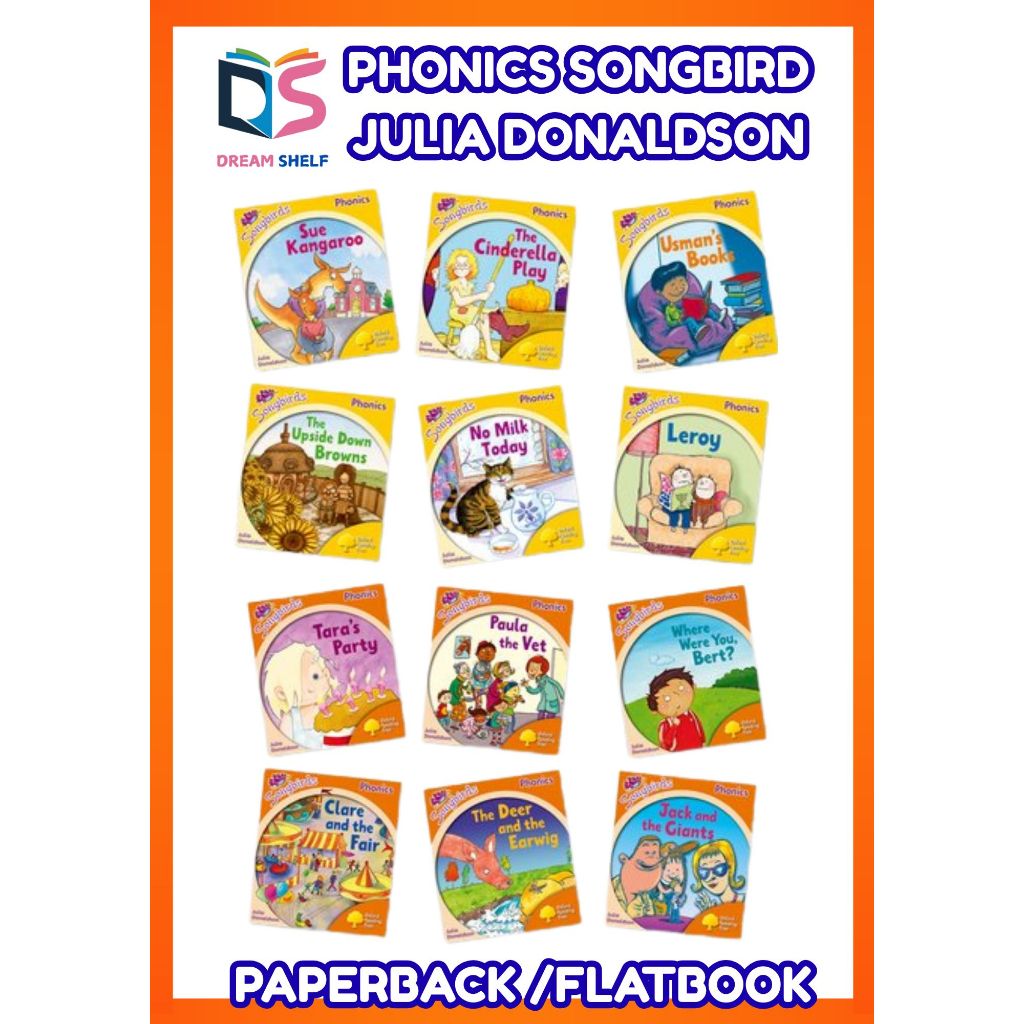Oxford Reading Tree Songbirds Phonics Julia Donaldson Early Reader ...