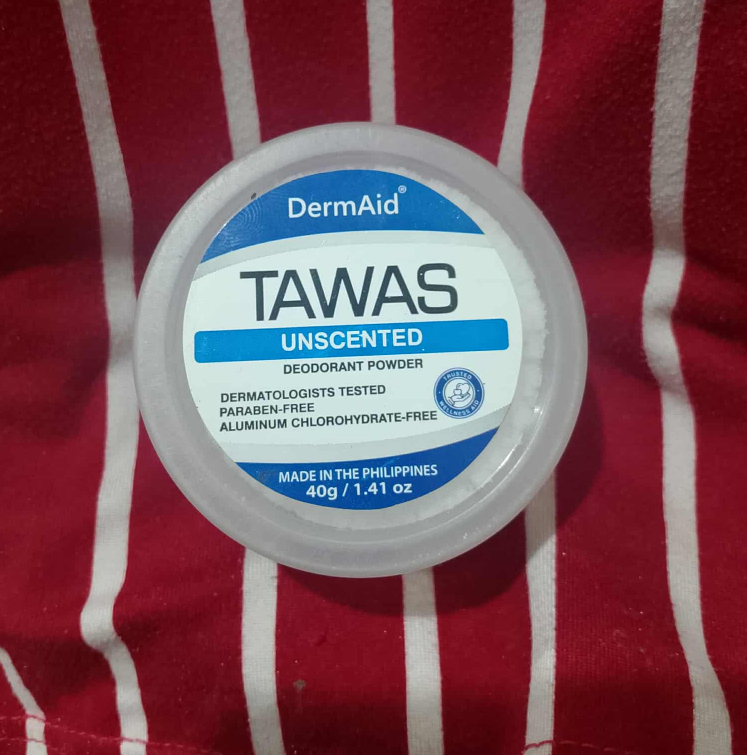 Dermaid Tawas Unscented Deodorant Powder 40g | Shopee Philippines