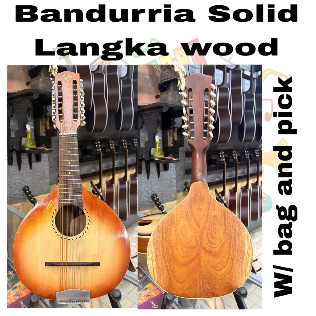 lumanog bandurria langka solid wood | Shopee Philippines