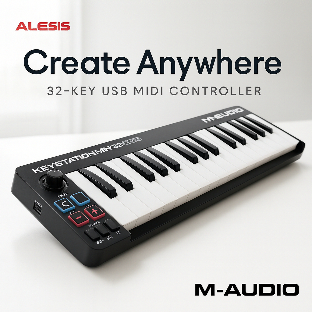 M-Audio Keystation Mini 32 MK3 USB MIDI Keyboard | Shopee Philippines