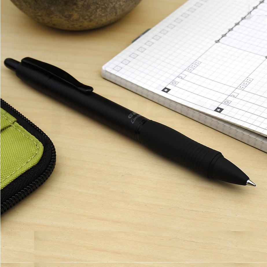 PILOT G2 Gel Pen - Matte Black Metal Clicky Ballpoint | Shopee Philippines