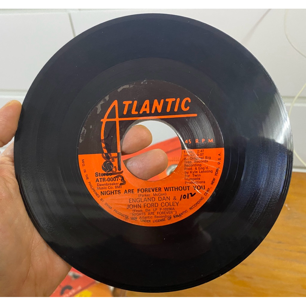 England Dan & John Ford Coley – Nights Are Forever Without You - Rock ...