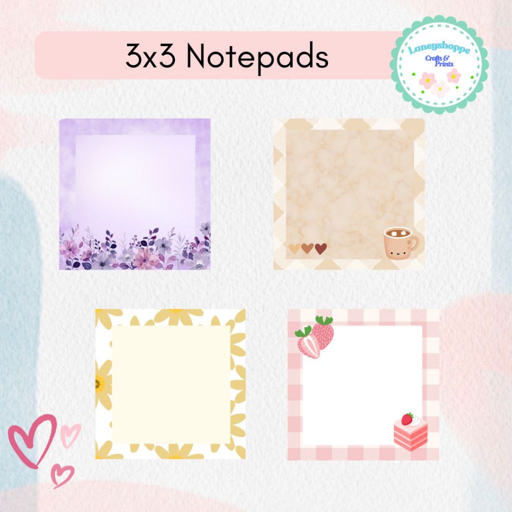 Personalized Notepad 3x3 Giveaway, Gift | Shopee Philippines