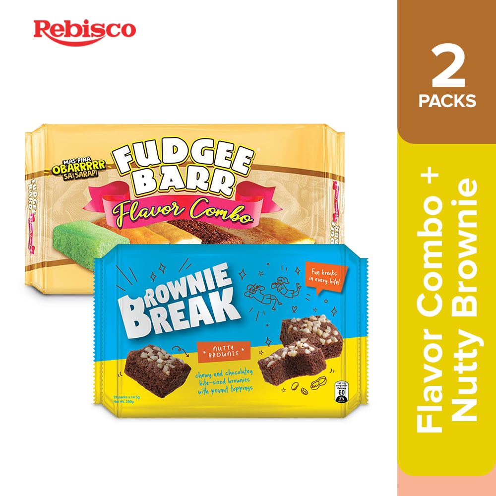 Favorite Combo: Fudgee Barr Combo 39G + Brownie Break Nutty Brownie 14 ...