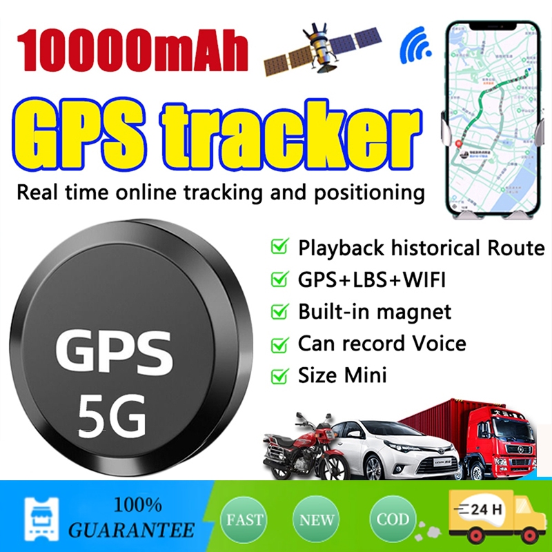 【100% Precise Positioning】New upgrade magnetic GPS tracker Mini ...