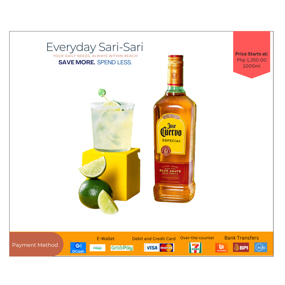 Jose Cuervo Especial Gold Tequila (1L) | Shopee Philippines