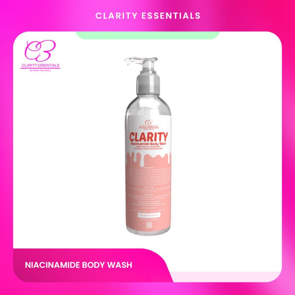 Body wash Niacinamide by Clarity Essentials | Shopee Philippines