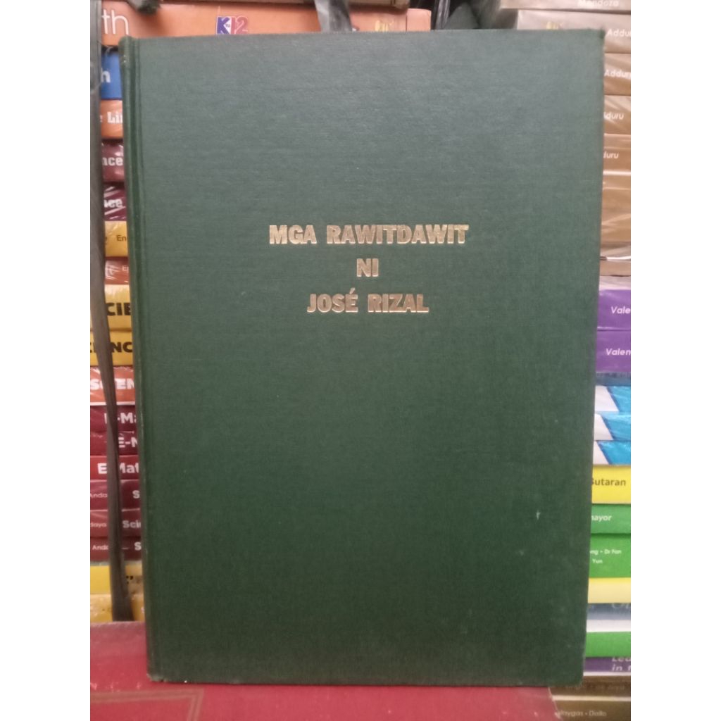 MGA RAWITDAWIT NI JOSE RIZAL (PHILIPINENIANA OLD BOOK) | Shopee Philippines